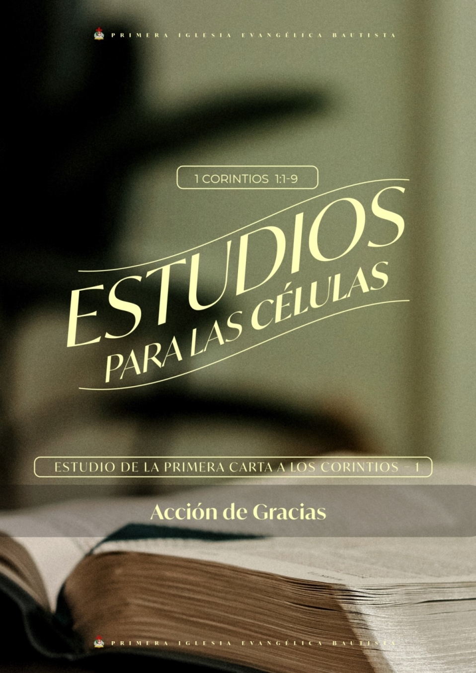 Libro 1ra Corintios – PIEB 12